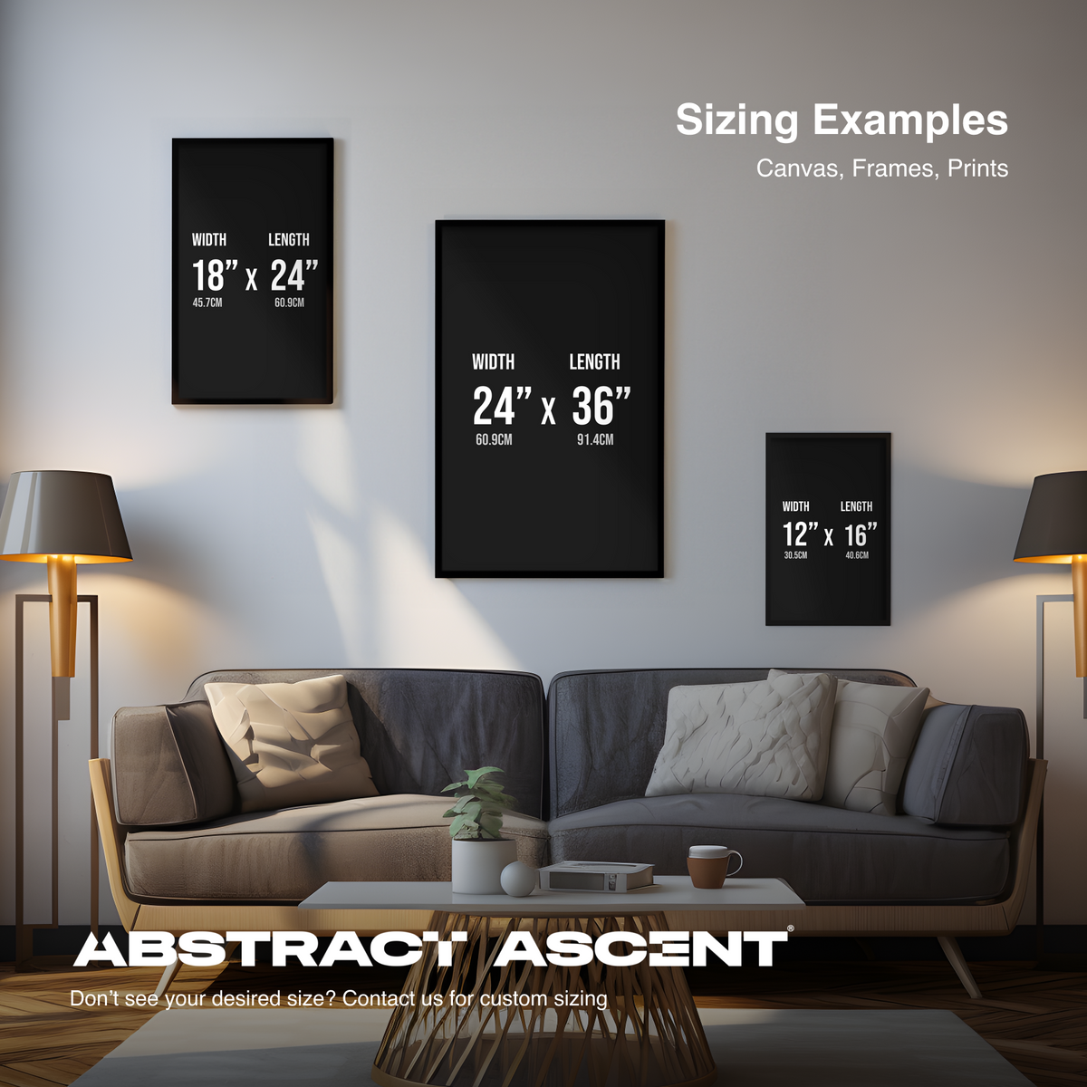 Ember Glow (Poster) – Abstract Ascent